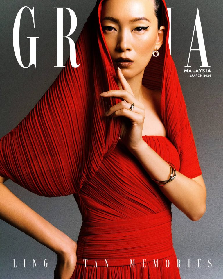 Memoirs of a Model: Ling Tan Shines in Our March 2024 Issue
