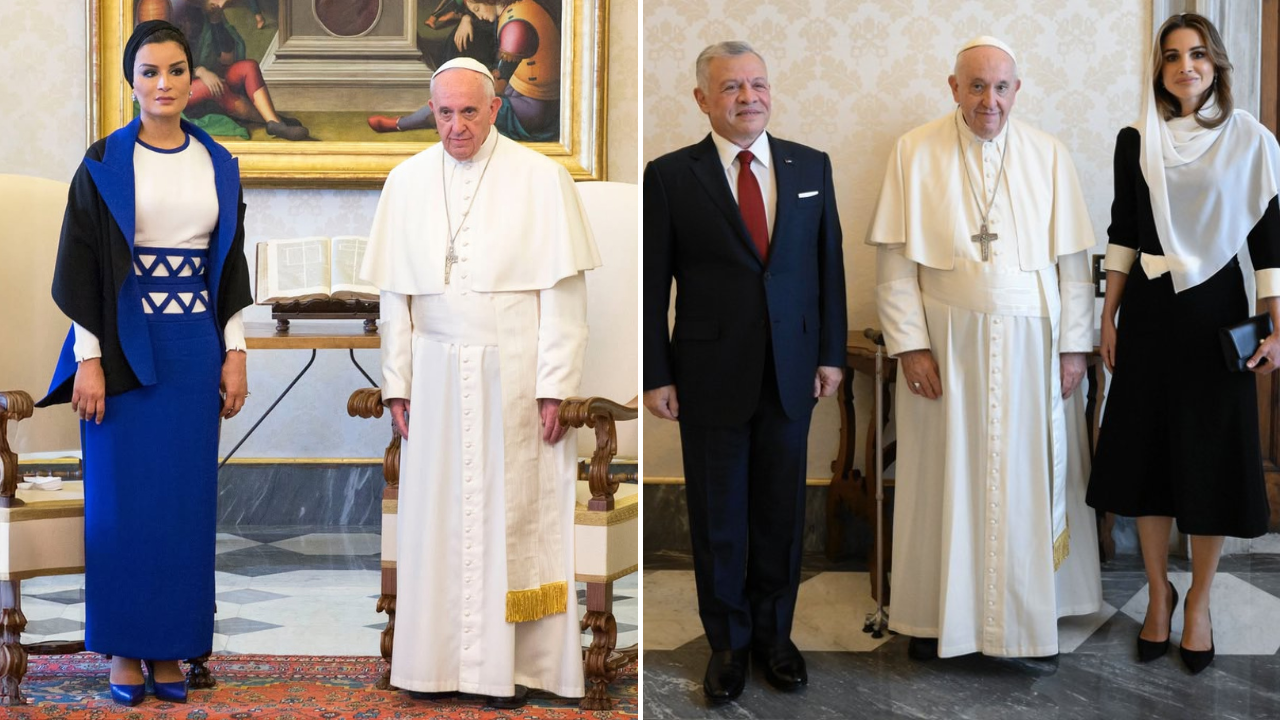 Pope Francis Death: Sheikha Moza & Queen Rania Share Tributes